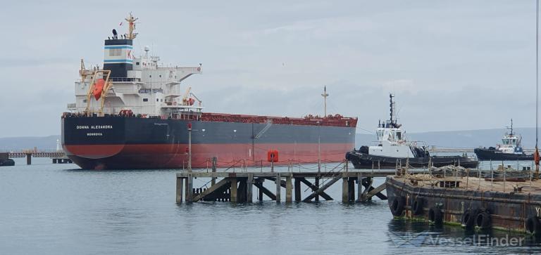 DONNA ALEXANDRA, Bulk Carrier - Details and current position - IMO ...