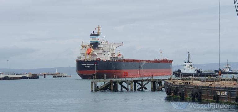 DONNA ALEXANDRA, Bulk Carrier - Details and current position - IMO ...