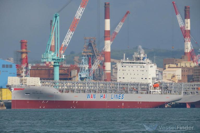 WAN HAI 333, Container Ship - Details and current position - IMO ...