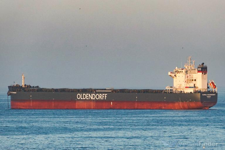 KAMILLA OLDENDORFF, Bulk Carrier - Details and current position - IMO ...