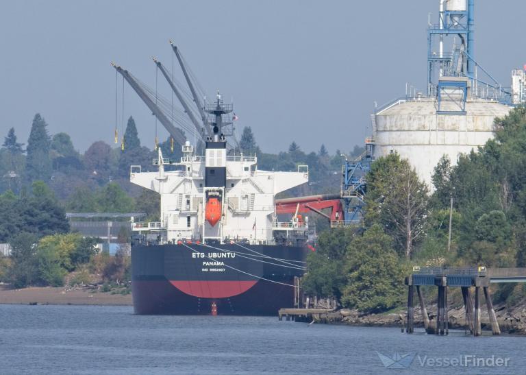 ETG UBUNTU, Bulk Carrier - Details and current position - IMO 9952907 ...