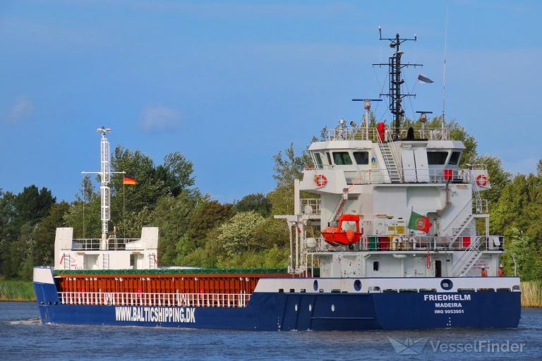 FRIEDHELM, General Cargo Ship - Detalles del buque y posición actual ...