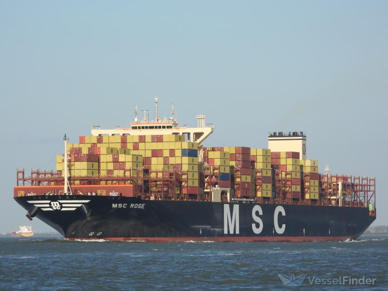 MSC ROSE, Container Ship - Данные судна и текущее положение - IMO ...