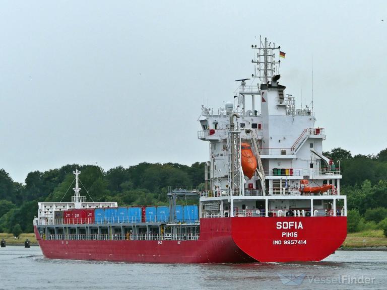 SOFIA, General Cargo Ship - Details and current position - IMO 9957414 - VesselFinder