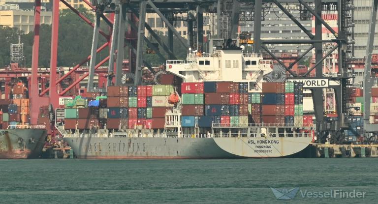 ASL HONG KONG, Container Ship - Details and current position - IMO ...