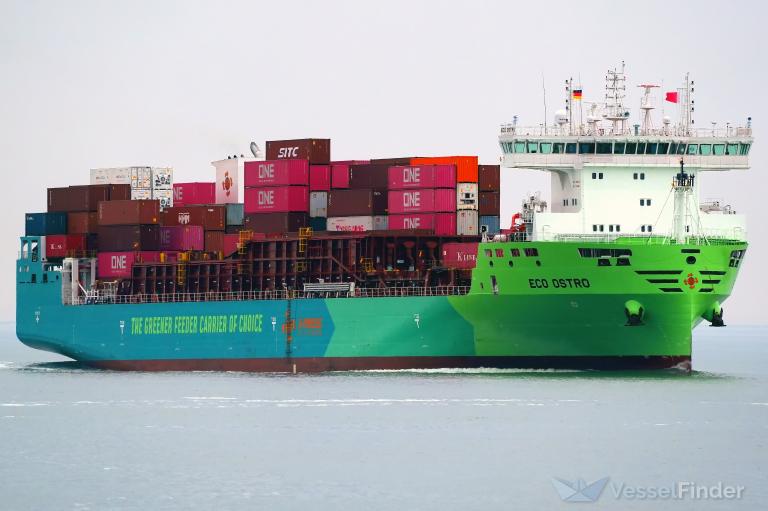 ECO OSTRO, Container Ship - Details and current position - IMO 9959565 ...
