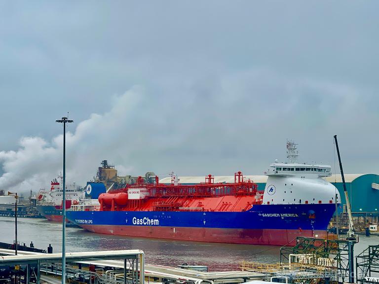 GASCHEM ERICA, LPG Tanker - Details and current position - IMO 9961207 ...