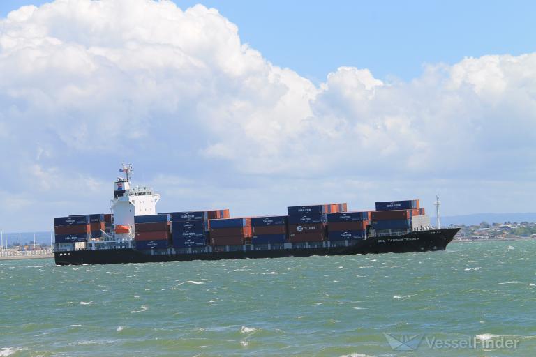 ANL TASMAN TRADER, Container Ship - Scheepsdetails en huidige positie ...