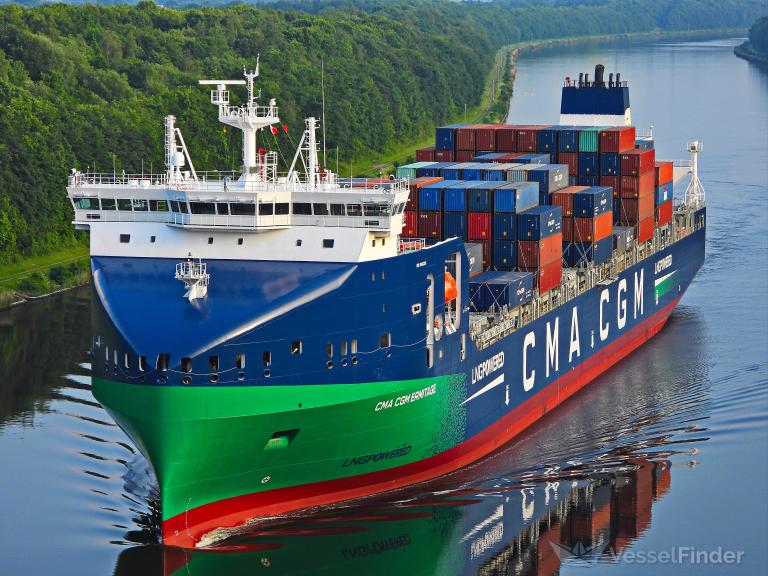 CMA CGM ERMITAGE, Container Ship - Schiffsdaten und aktuelle Position ...