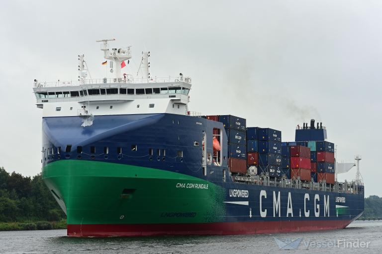 CMA CGM RUNDALE, Container Ship - Details and current position - IMO 9961300 - VesselFinder