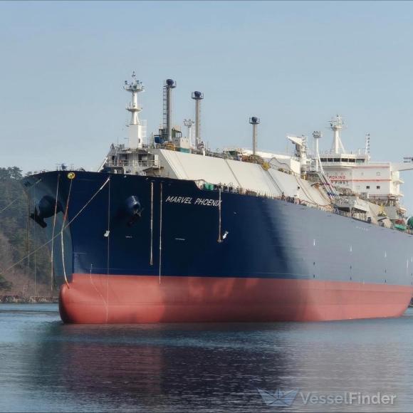 MARVEL PHOENIX, LNG Tanker - Details and current position - IMO 9962419 ...