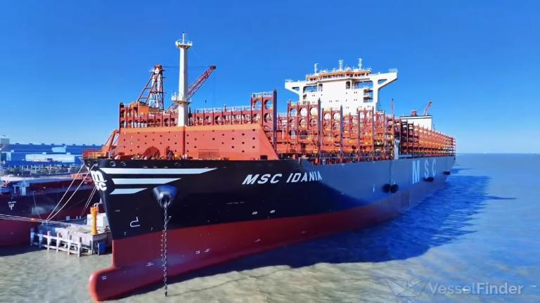 MSC IDANIA, Container Ship - Details and current position - IMO 9962562 ...