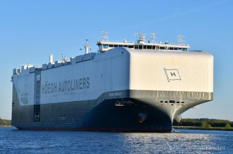 HOEGH SUNLIGHT, Vehicles Carrier - Details and current position - IMO ...
