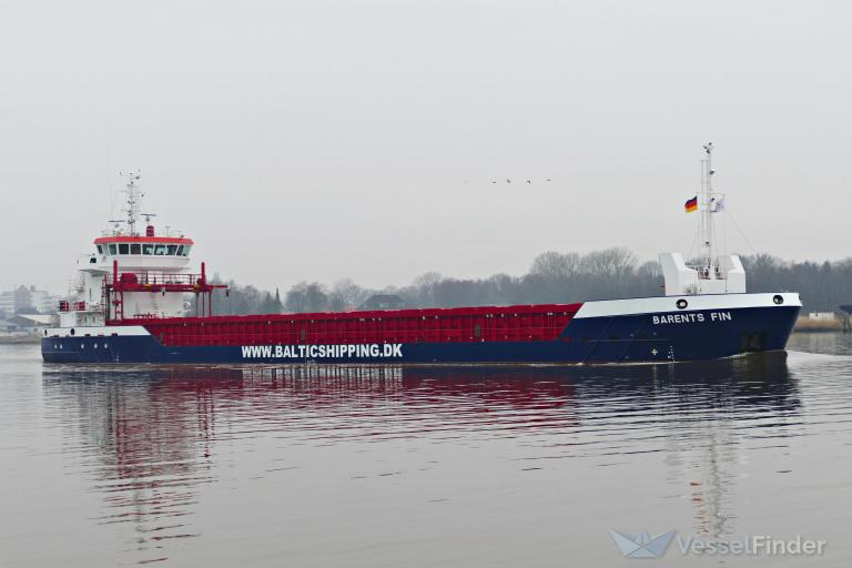 BARENTS FIN, General Cargo Ship - Details and current position - IMO ...