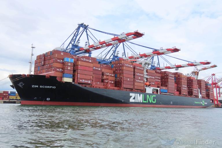 ZIM SCORPIO, Container Ship - Details and current position - IMO ...
