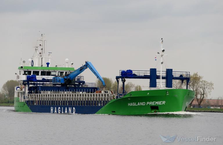 HAGLAND PREMIER, General Cargo Ship - Scheepsdetails en huidige positie ...