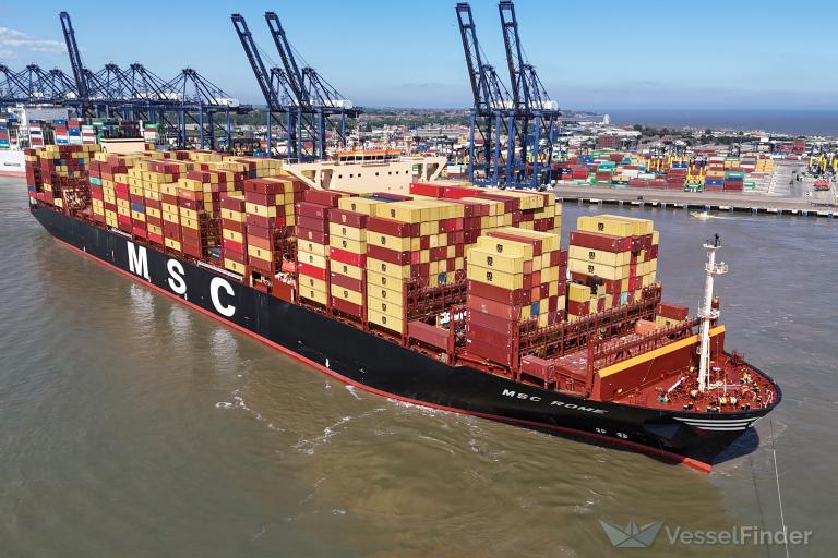 MSC ROME, Container Ship - Details and current position - IMO 9964211 ...