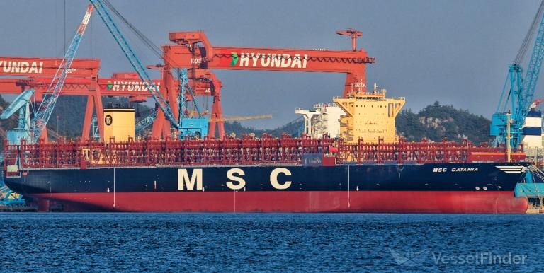 MSC CATANIA, Container Ship - Details and current position - IMO ...