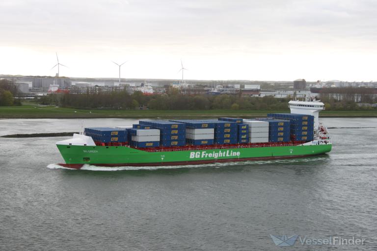 BG GREEN, Container Ship - Details and current position - IMO 9964613 ...