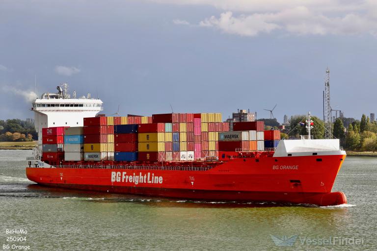 BG ORANGE, Container Ship - Details and current position - IMO 9964637 ...
