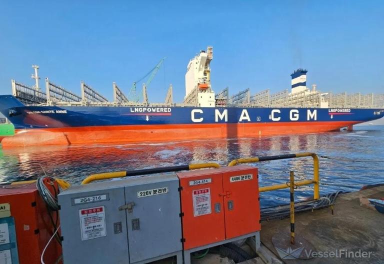 CMA CGM SAINTE ANNE, Container Ship - Details and current position ...