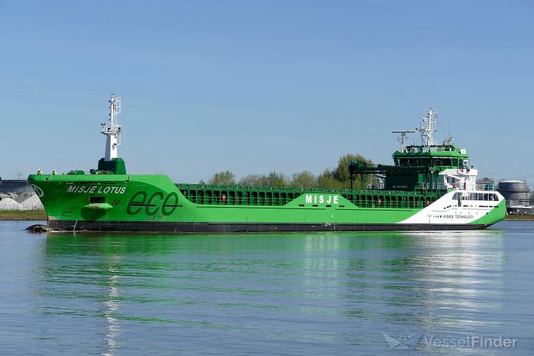 MISJE LOTUS, General Cargo Ship - Details and current position - IMO ...