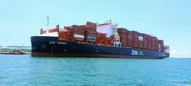 ZIM TOPAZ, Container Ship - Details and current position - IMO 9968023 ...