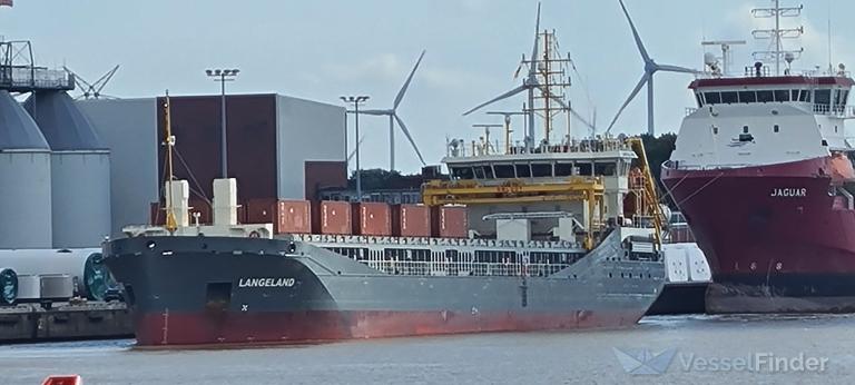 LANGELAND, General Cargo Ship - Details and current position - IMO ...