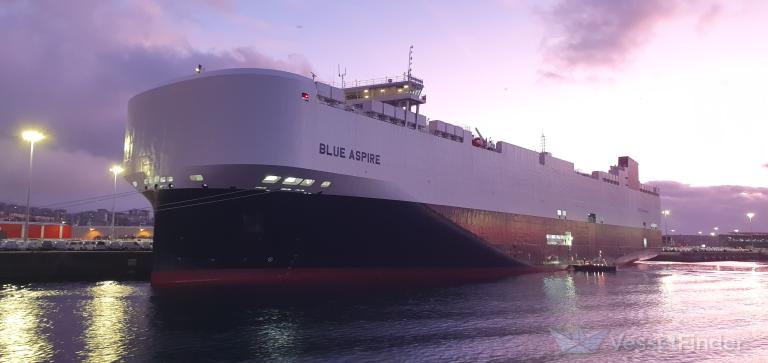 BLUE ASPIRE, Vehicles Carrier - Details and current position - IMO ...