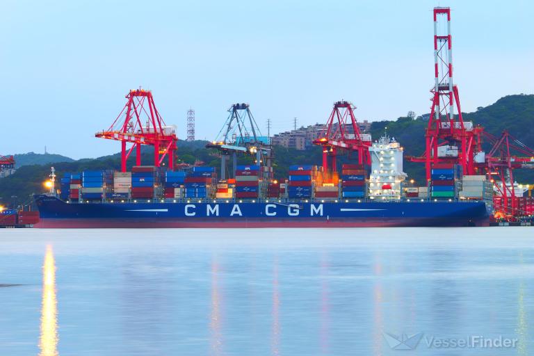 CMA CGM FIORDLAND, Container Ship - Details and current position - IMO ...