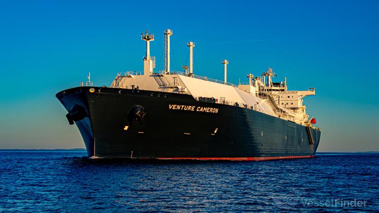 VENTURE CAMERON, LNG Tanker - Details and current position - IMO ...
