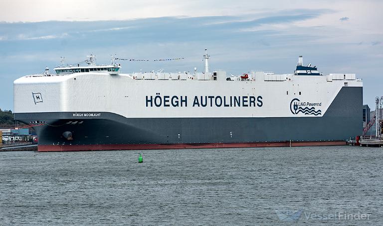HOEGH MOONLIGHT, Vehicles Carrier - Details and current position - IMO ...