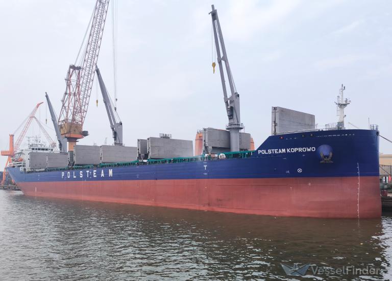 POLSTEAM KOPROWO, Bulk Carrier - Details and current position - IMO ...