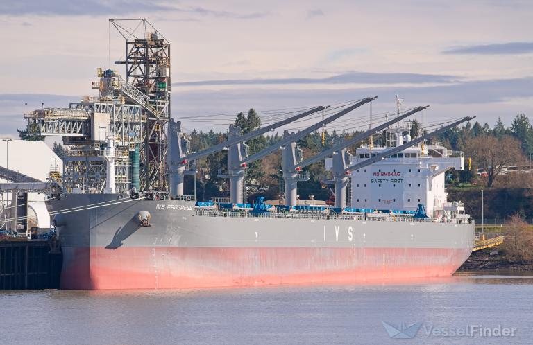 IVS PROGRESS, Bulk Carrier - Details and current position - IMO 9972622 ...