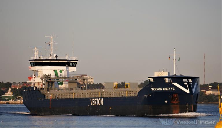 VERTOM ANETTE, General Cargo Ship - Details and current position - IMO ...