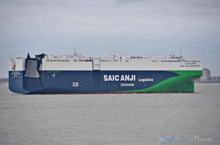 SAIC ANJI SPLENDOR, Vehicles Carrier - Details and current position ...