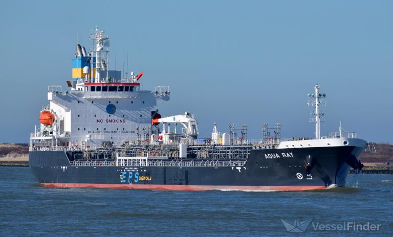 AQUA RAY, Chemical/Oil Products Tanker - Details and current position - IMO 9973676 - VesselFinder