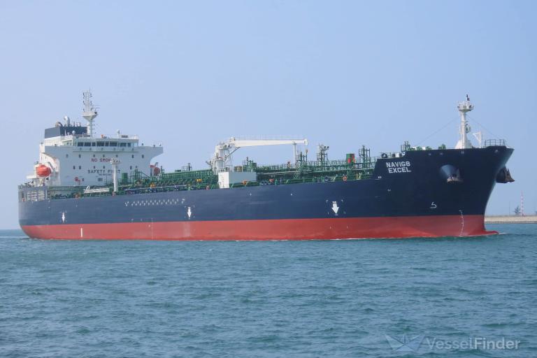 NAVIG8 EXCEL, Chemical/Oil Products Tanker - Details and current ...