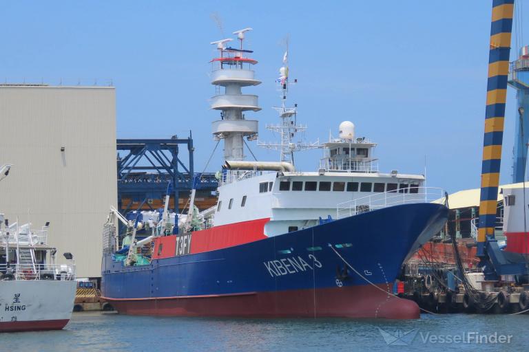 KIBENA 3, Fishing Vessel - Details and current position - IMO 9973999 ...