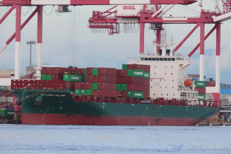 MTT PORT KELANG, Container Ship - Details and current position - IMO ...