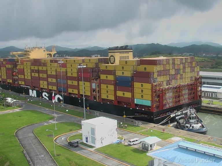 MSC IVORY COAST, Container Ship - Details and current position - IMO ...