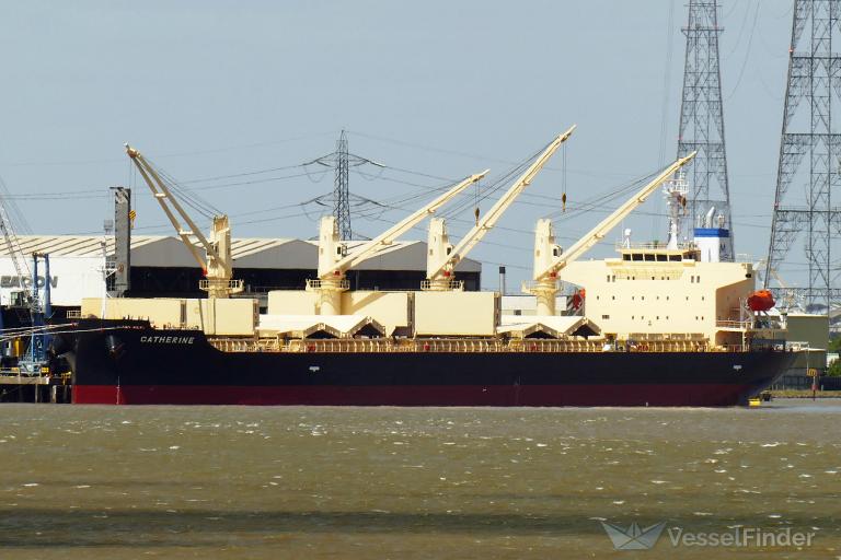 CATHERINE, Bulk Carrier - Details and current position - IMO 9975193 ...