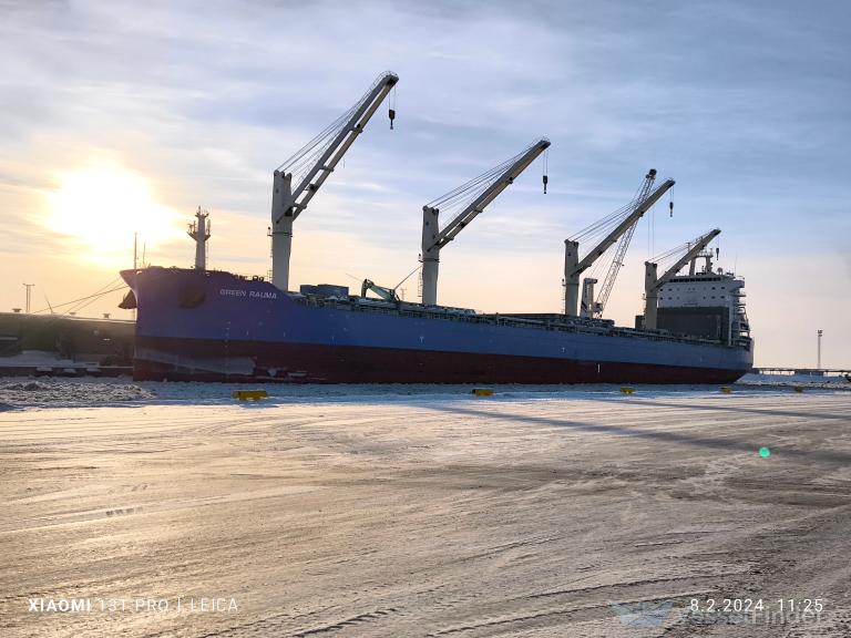 GREEN RAUMA, General Cargo Ship - Details and current position - IMO ...