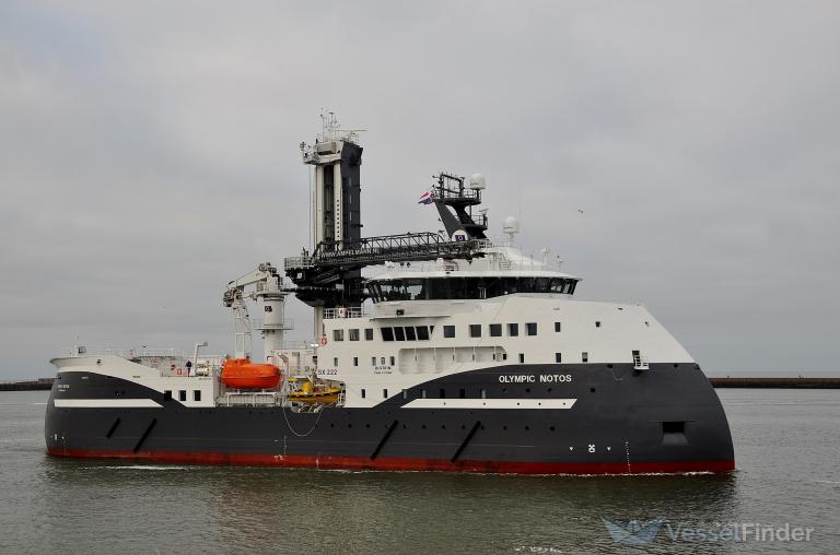 OLYMPIC NOTOS, Work/Repair Vessel - Details and current position - IMO ...