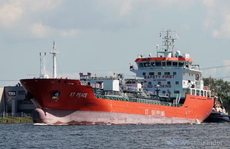 XT PEACE, Chemical/Oil Products Tanker - Details and current position ...