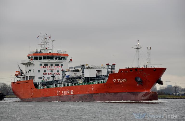 XT PEACE, Chemical/Oil Products Tanker - Details and current position ...