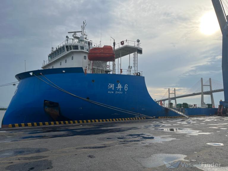 RUN ZHOU 6, Heavy Load Carrier - Details and current position - IMO ...