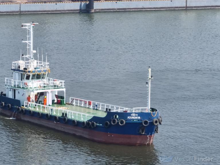 KOUNDINYA, Water Tanker - Details and current position - IMO 9981013 ...