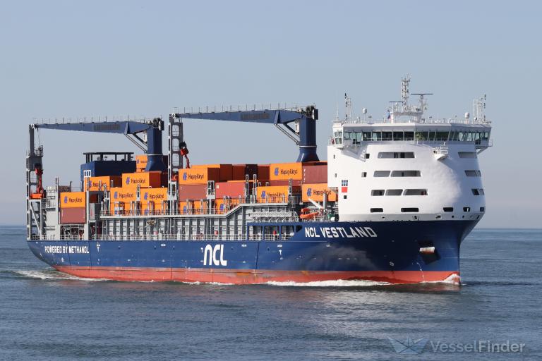 NCL VESTLAND, Container Ship - Details and current position - IMO ...