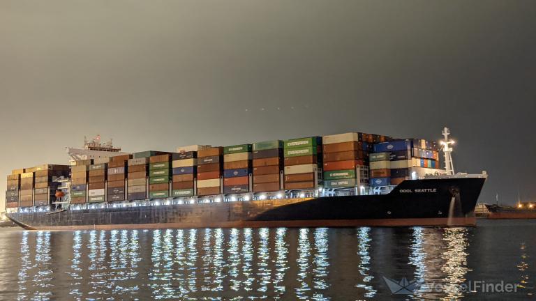 OOCL SEATTLE, Container Ship - Details and current position - IMO ...
